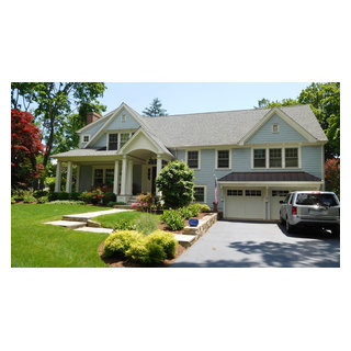 Westport split level - Craftsman - Exterior - New York - by Michael ...