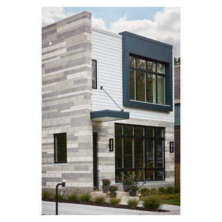 Wexley - Contemporary Infill - Contemporary - Exterior - Grand Rapids ...