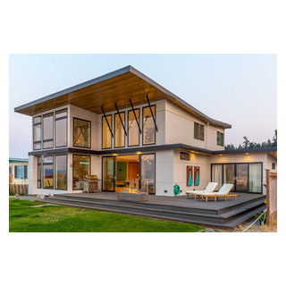 Whidbey Island Beach House - Modern - Exterior - Seattle - by Sunde ...