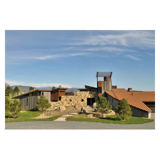 Wild Flower Ranch Front View - Modern - Exterior - Denver - by ...