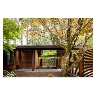 William Fletcher House - Midcentury - Exterior - Portland - by User | Houzz