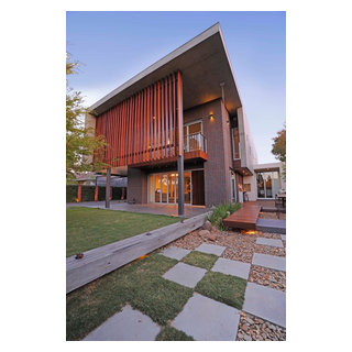 Wolf House Exterior - Modern - Exterior - Melbourne - by Brickworks ...