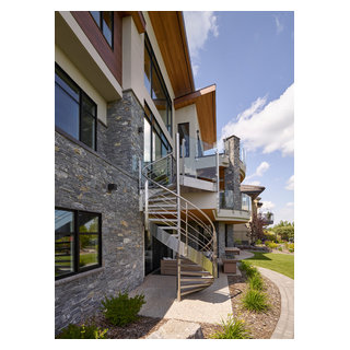 Wolf Willow Ridge - Modern - Exterior - Edmonton - by Birkholz Homes ...