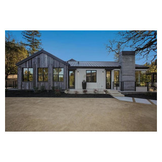 Woodside Modern Napa Style - Modern - Exterior - San Francisco - by The ...