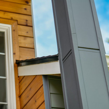 Cedar Wrapped Columns Ideas - Photos & Ideas | Houzz