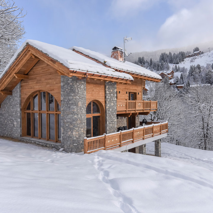 75 photos d'architecture et idées déco de façades de maisons montagne ...