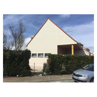 ENDUIT GRATTÉ AVANT/APRÉS - Exterior - Lille - by France Rénov Express ...