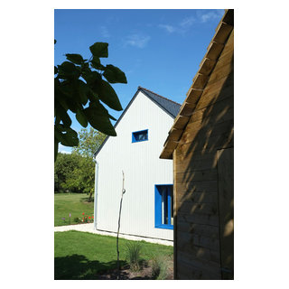 Pignons voisins - Contemporary - Exterior - Rennes - by Jean-Philippe ...