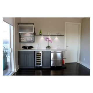 555 Bar - Modern - Family Room - Austin - by California Closets of the ...