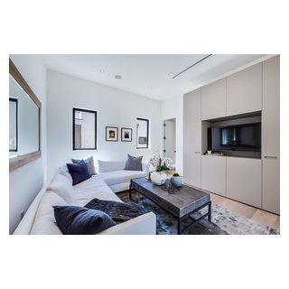 849 N. Curson Ave - Modern - Family Room - Los Angeles - by Prime Five ...
