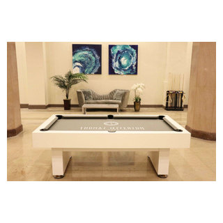8ft Victoria Billiard Style Pool Table - Modern - Family Room - Atlanta ...