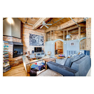 Acme Loft - Industrial - Family Room - Denver - by Abode Real Estate ...