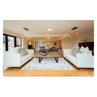 Anatomy of a style makeover - Modern - Games Room - Auckland - by ...