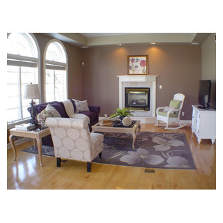 Another Home Staging Project - Transitional - Family Room - Chicago ...