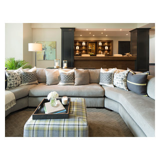Artisan Lakeside Showhouse - Transitional - Family Room - Minneapolis ...