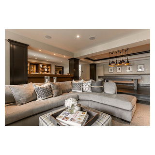 Artisan Lakeside Showhouse - Transitional - Family Room - Minneapolis ...