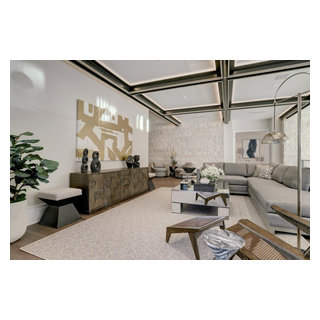 Avantmore - Contemporary - Family Room - Houston - by Al Ross Luxury ...
