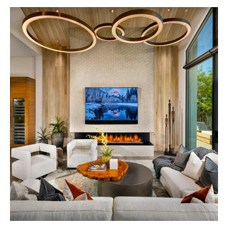 Azure | Paradise Valley | Residence One - Contemporary - Family Room ...