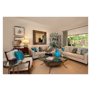 Bay Design Interiors Display - Contemporary - Family Room - Miami - by ...