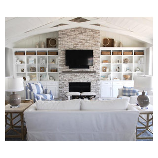 Bay View Home - Beach Style - Family Room - DC Metro - by IM Design | Houzz