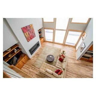 Before + After - Open Floor Plan - Transitional - Games Room - Other ...