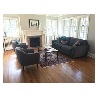Before and Afters of a Home Stage - Family Room - Minneapolis - by ...