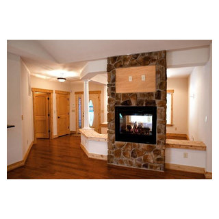 Bell Family Home - Rustic - Family Room - Other - by Design Craft Homes ...