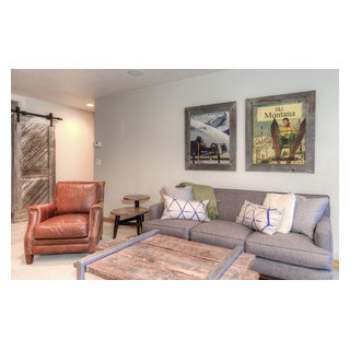 Big Sky Interior Design Redo-Autumn Trail - Contemporary - Family Room ...