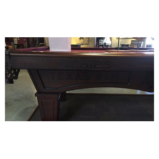 Billiard Factory Custom Table Projects - Transitional - Family Room ...