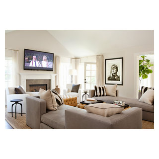 Blairwood - Transitional - Family Room - Los Angeles - by Cari Berg ...