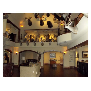Bland Trophy Room addition and remodeling project - Family Room ...