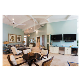 Bluefin Bay - Beach Style - Family Room - Miami - by D'Asign Source | Houzz
