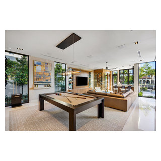 Boca Raton Splendor - Contemporary - Games Room - Miami - by Bravas ...