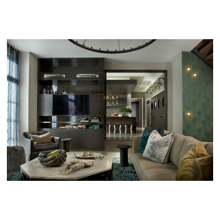 brash pad - Contemporary - Family Room - Chicago - by PROjECT interiors ...