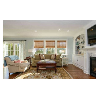 Brixton Traditional - Traditional - Family Room - New York - by Allison ...