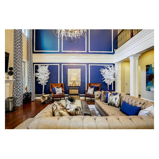 Broderick - Modern - Family Room - Raleigh - by DESiGN iNKREDiBLE LLC ...