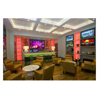 Brunswick Game Room In Houston, Texas - Contemporary - Family Room ...