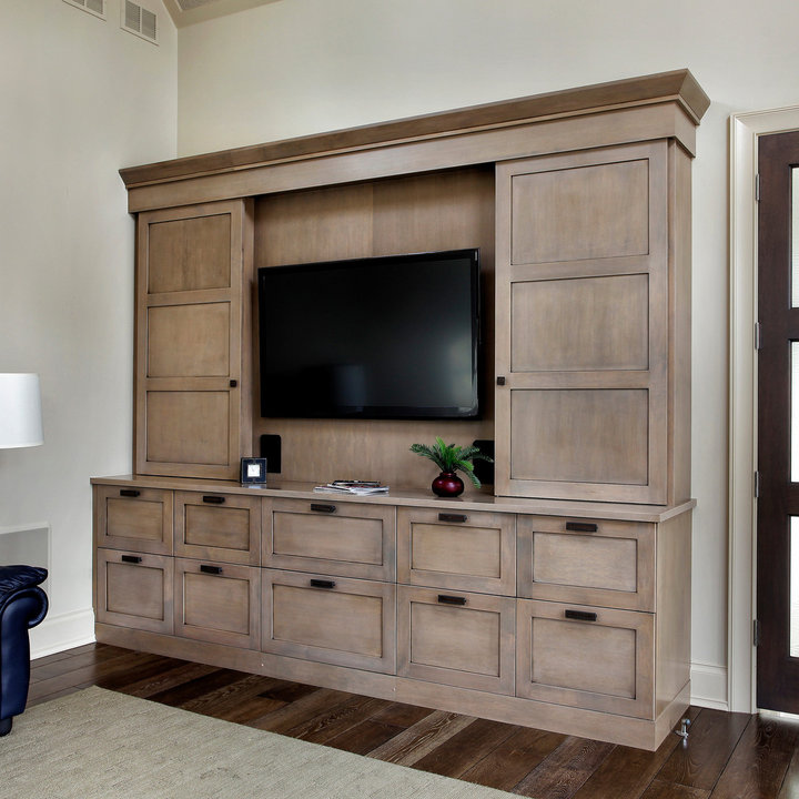 Custom Entertainment Center - Photos & Ideas | Houzz