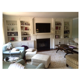 built in wall unit - Traditional - Family Room - Toronto - by Valleau ...