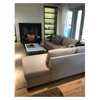 Bumper Chaise Sectional - Modern - Family Room - Dallas - by Sofa IQ ...