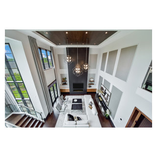 Burr Ridge Modern - Modern - Family Room - Chicago - by Derrick ...