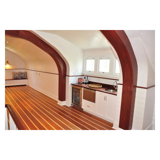 Butler's Pantry in 3rd Floor Great Room - Clásico - Sala de estar ...