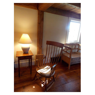 Cape Cod Gable Entry Barn - Farmhouse - Family Room - Burlington - by ...