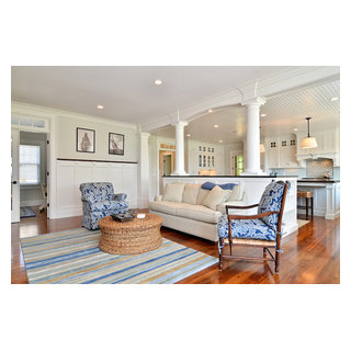Cape Cod Shingle Style Home - Traditional - Family Room - Boston - by ...