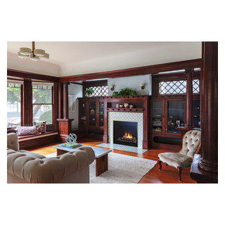 Channing - Traditional - Family Room - San Francisco - by Sogno Design ...