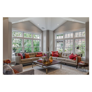 Chicago Lakewood Balmoral 1893 Farmhouse expands into contemporary ...