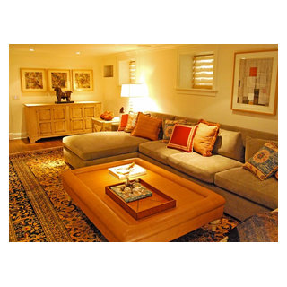 Chicago Row House - Traditional - Family Room - Chicago - by Timothy ...