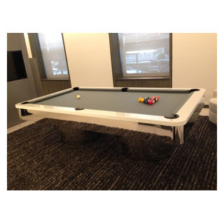 Chrome Pool Table by MITCHELL Pool Tables - Contemporary - Family Room ...