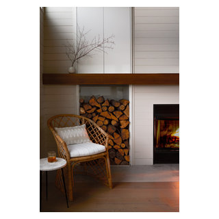 Living Room - Beach Style - Family Room - Portland - by Milieu Interior ...