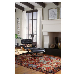 Contemporary Karastan Rug Collection - Transitional - Family Room ...